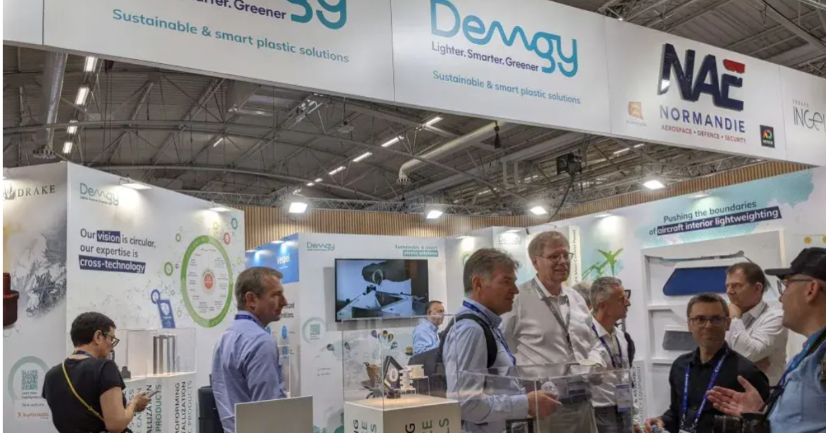Mike Richardson met with Pierre-Jean Leduc at the Paris Air Show | Demgy